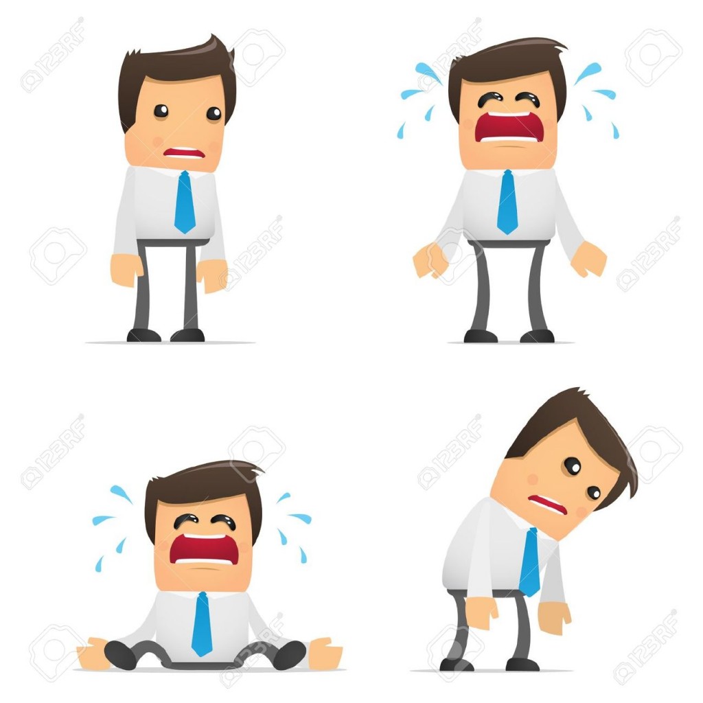 10993237-set-of-funny-cartoon-manager-Stock-Vector-cartoon-sad-man ...
